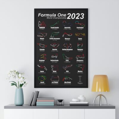 F1 2023 Calendar Overview Poster ⋆ Vuccie